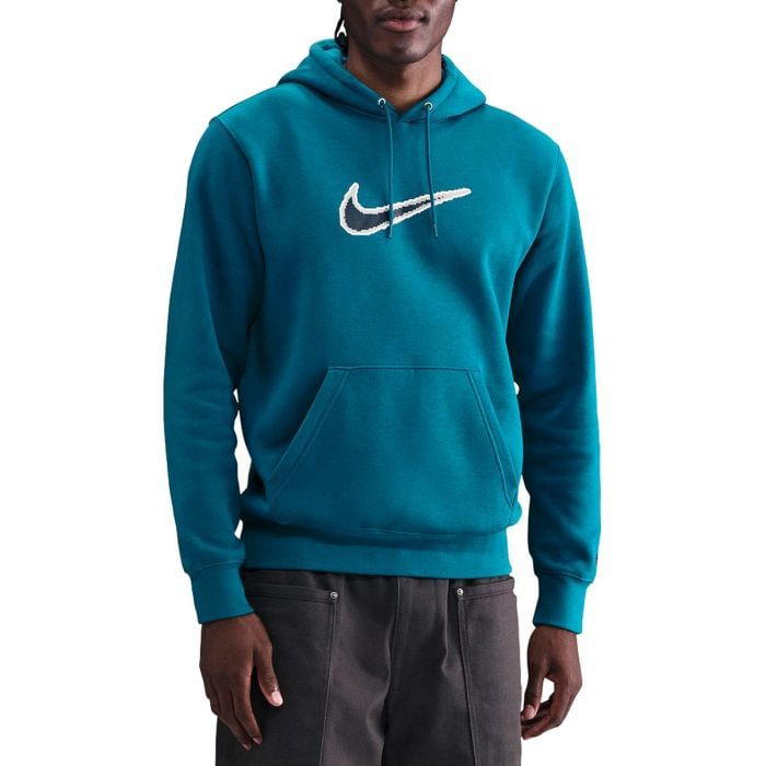 NIKE - FELPA CON CAPPUCCIO NK CLUB BB GX - 051614801_301 - GREENABYSS ...
