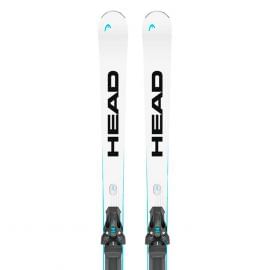 HEAD - WC REBELS E-SPEED RP EVO CON ATTACCO FREEFLEX ST 14 - 049900901_WHBK - WHITE BLACK - Race ...