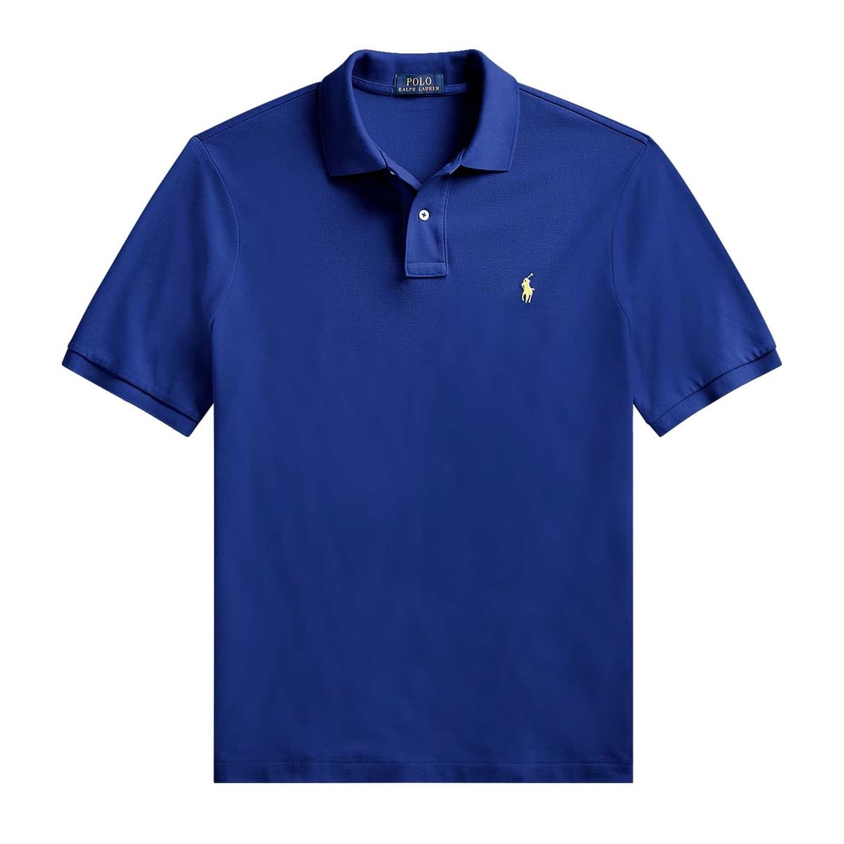 RALPH LAUREN - POLO PIQUET LOGO - 050749001_024 - SAILING ORANGE - Polo ...