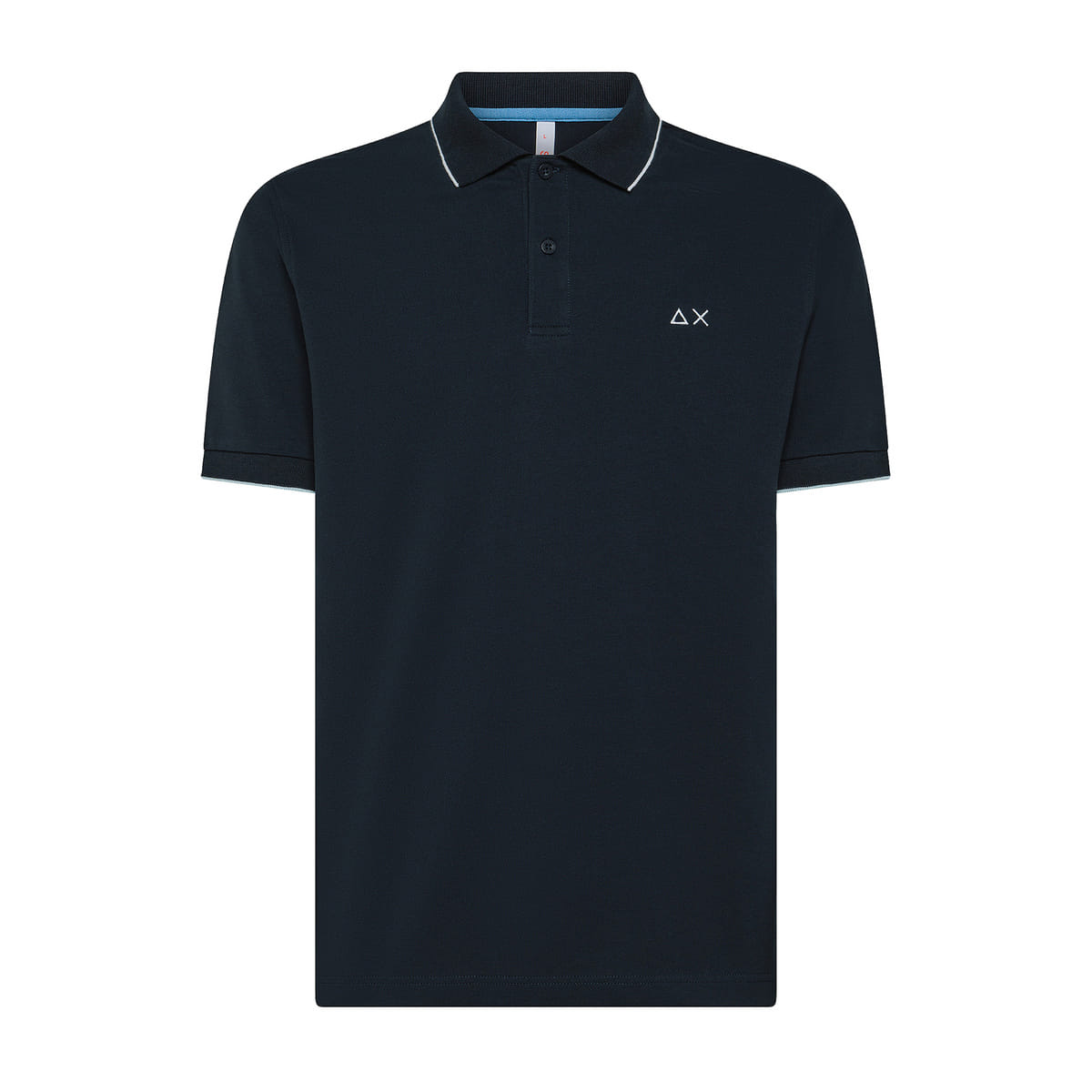SUN 68 - POLO CON PIPING - 050595301_01 - BIANCO - Polo - Casual - Uomo ...